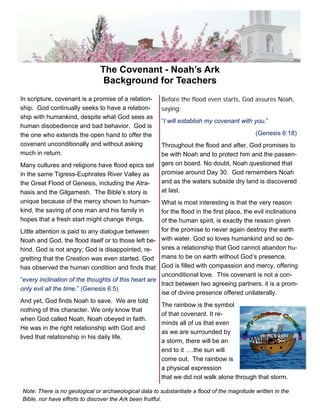 Teacher handout noah | PDF