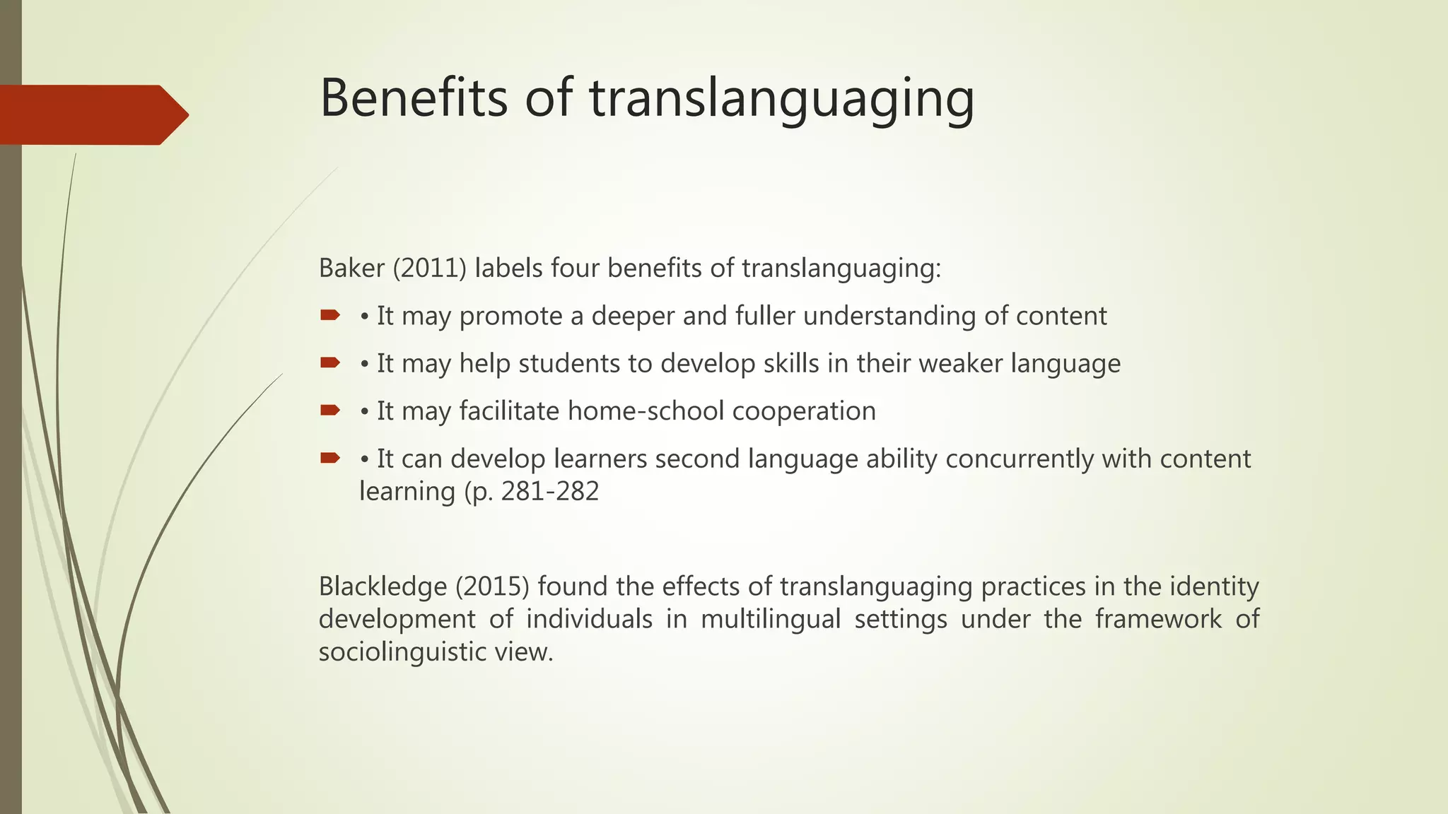 Teacher identity through translanguaging | PPTX