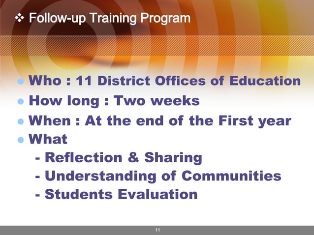 Teacher induction program in seoul | PPT