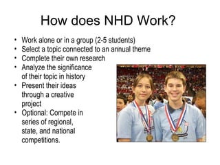 2011 Generic Teacher Introduction to NHD | PPT
