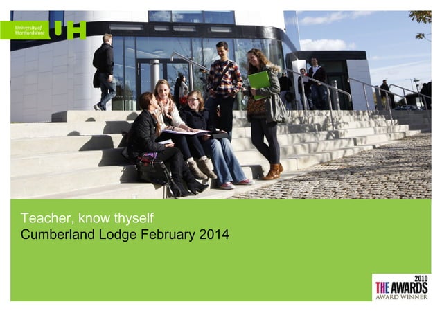 Teacher know thyself | PPT