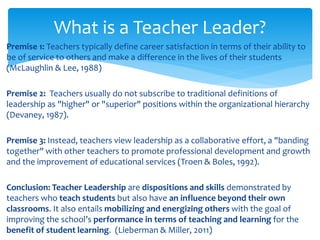 Teacher Leader Framework | PPTX