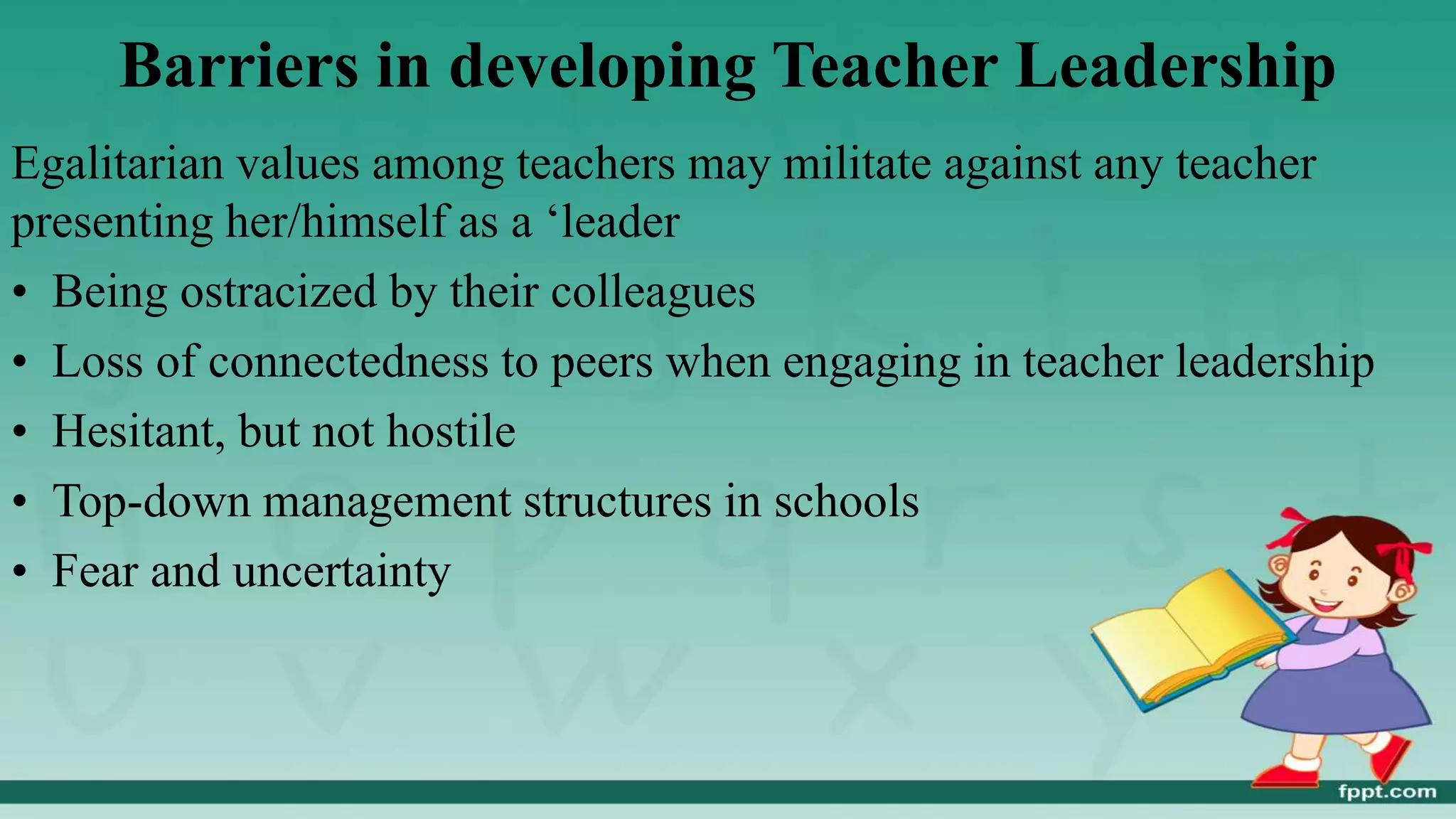 Teacher leadership ppt | PPTX