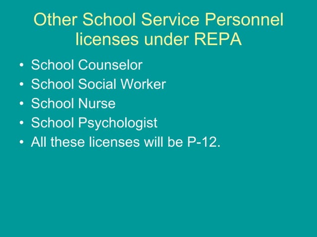 Teacher licensing | PPT