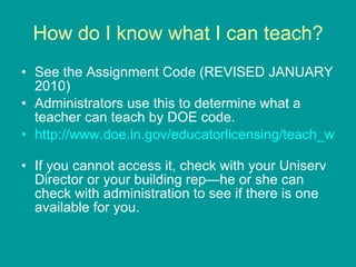 Teacher licensing | PPT