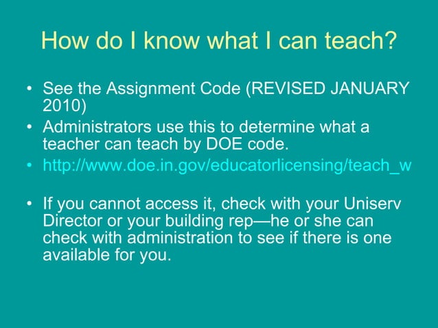 Teacher licensing | PPT