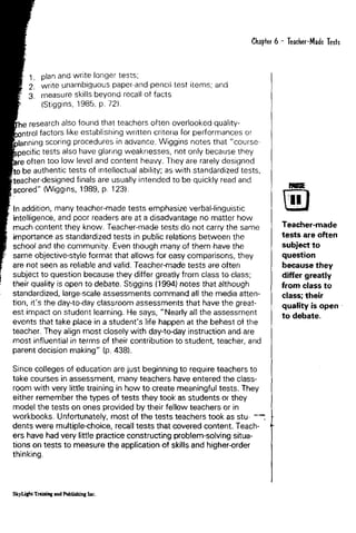 Teacher made tests | PDF