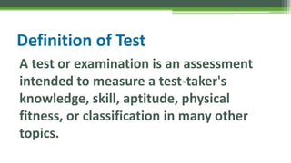 Teacher made test vs standardized test | PPTX | Standardized Testing ...