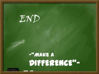 Teacher make a difference | PPTX