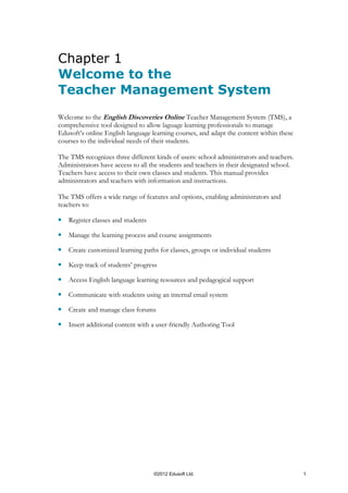 Teacher management system guide | PDF