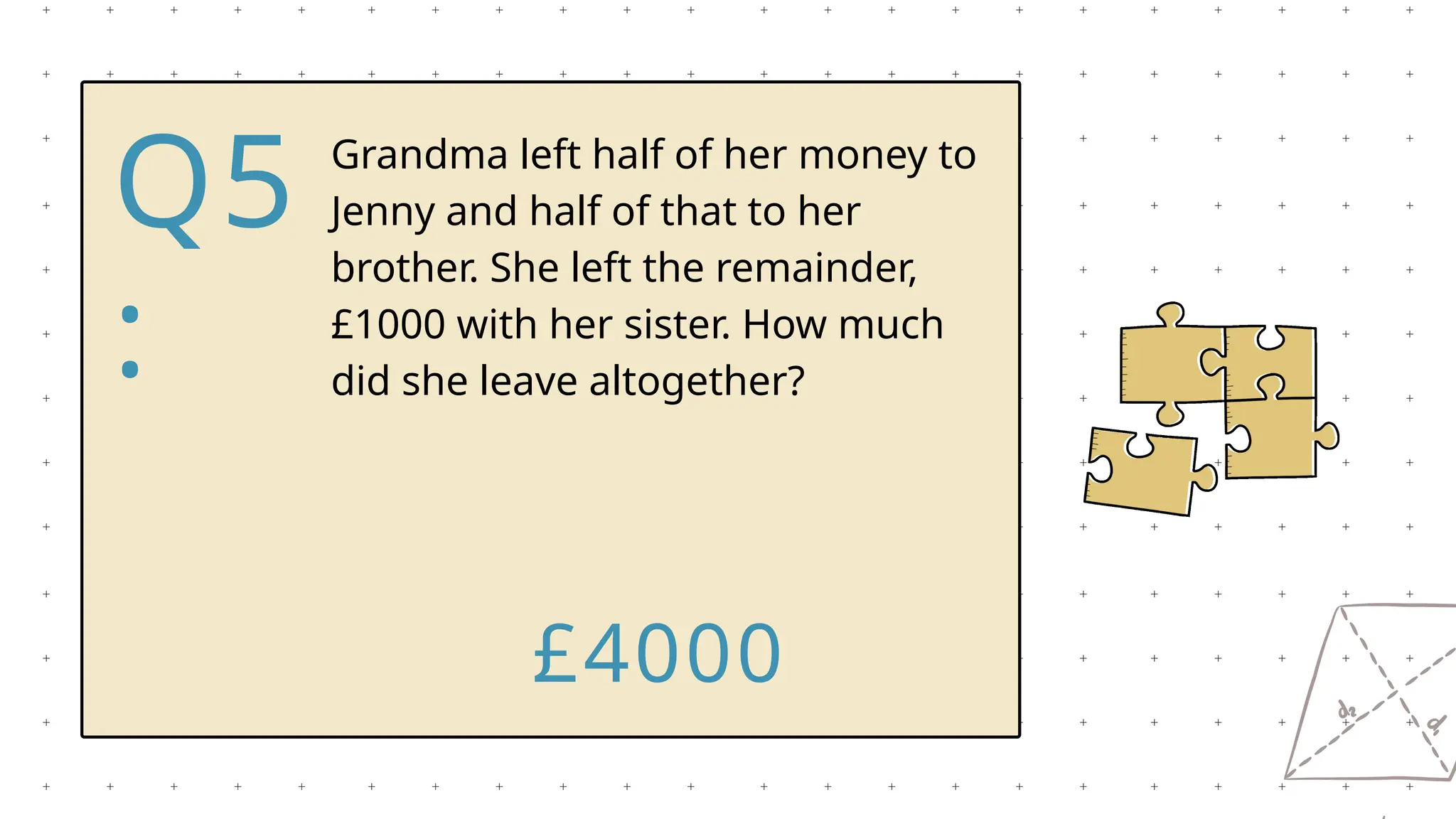 MATHEMATICS BRAINTEASERS FOR LEARNERS pptx | PPTX