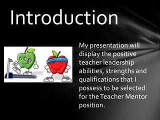 Teacher Mentor Promotion | PPTX | Career Advice | Careers