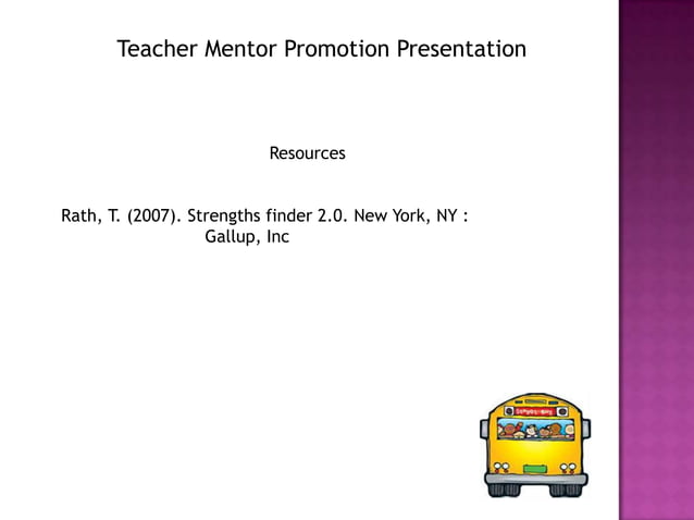 Teacher mentor promotion presentation | PPT