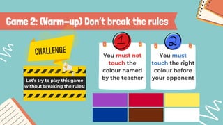 Teacher Nada's English Class imperatives | PDF