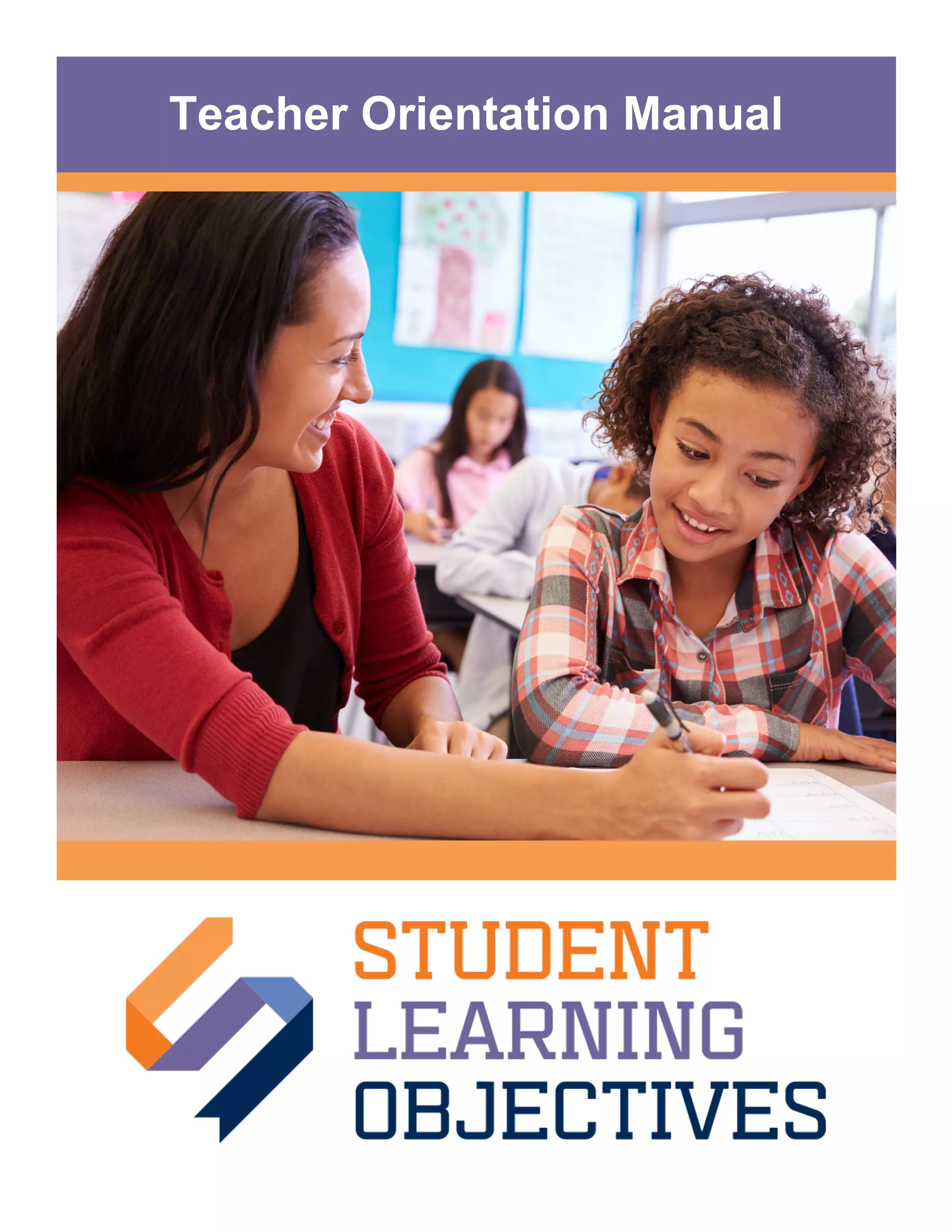 Teacher orientation manual-1 | PDF