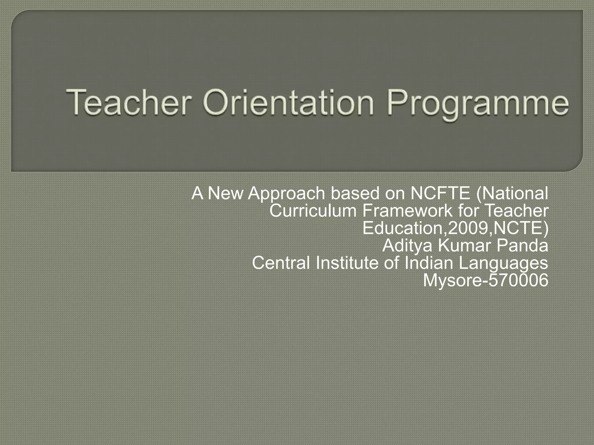 Teacher orientation programme_at_nibedita_school-27.07.14 | Education