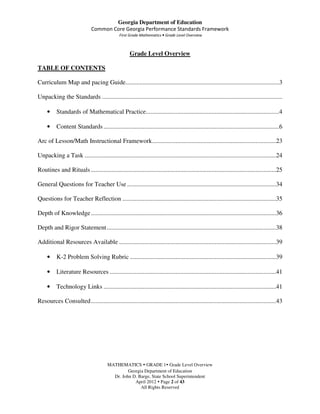 Teacher Overview | PDF