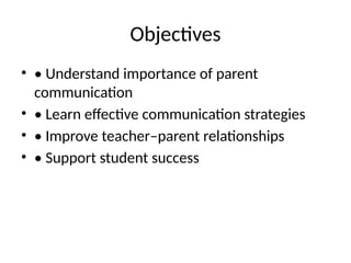 Effective Teacher–Parent Communication Strategies for Student Success ...