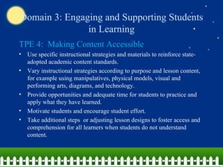 Teacher performance expectations | PPT