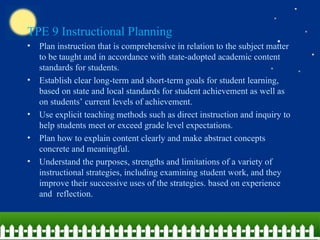 Teacher performance expectations | PPT