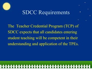 Teacher performance expectations | PPT