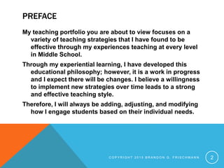 Teacher portfolio | PPT