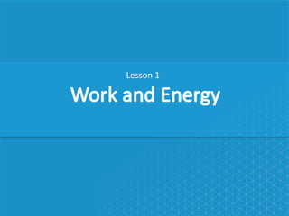 Comprehensive Lesson on Work, Energy, and Power in Physics | PPTX