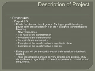 Teacher ppp on transformation | PPTX