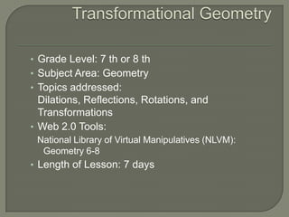 Teacher ppp on transformation | PPTX | Homework and Study | Education