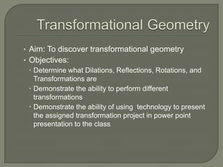 Teacher ppp on transformation | PPTX | Homework and Study | Education