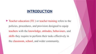 TEACHER PREPARATION PPT. . | PPTX