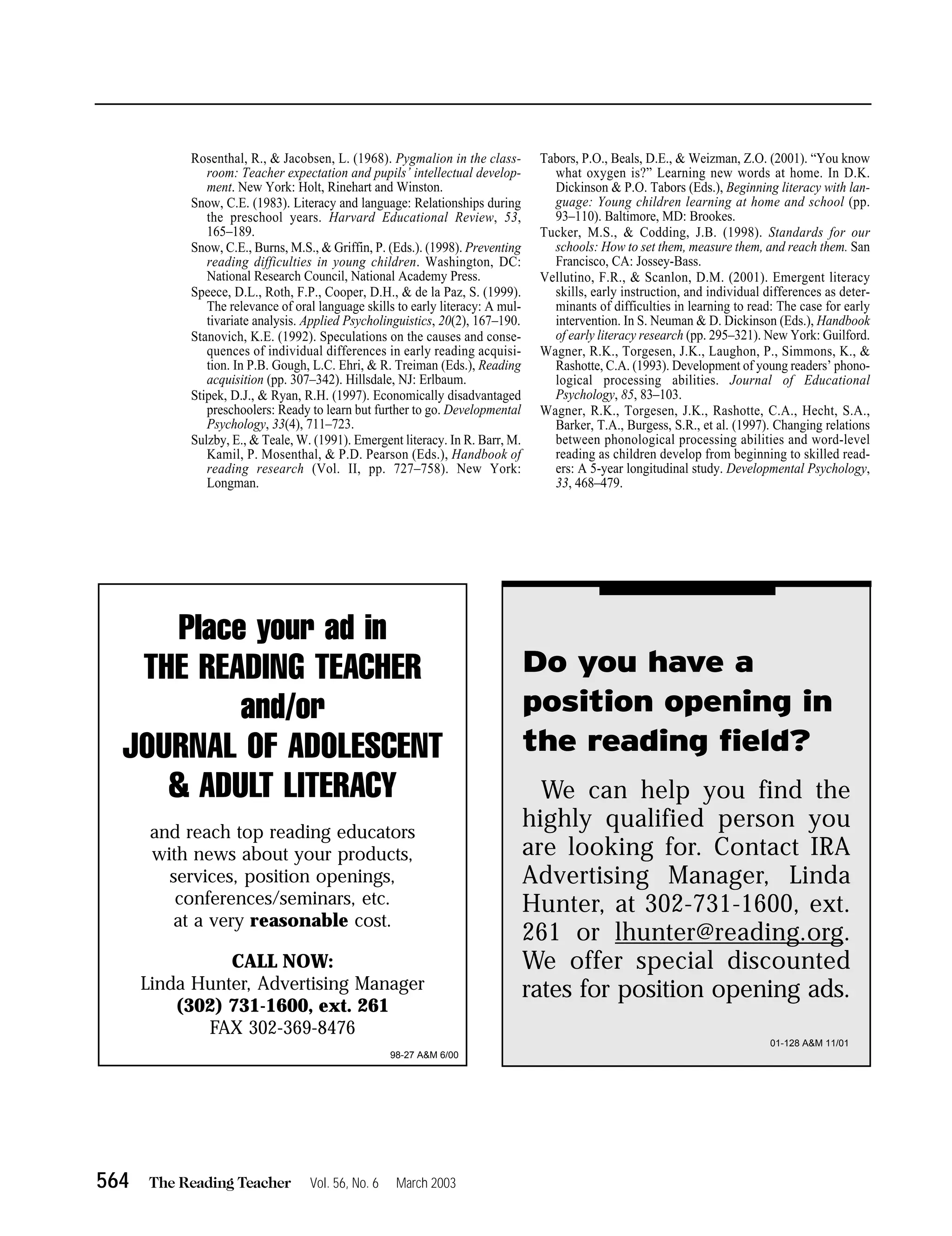 Teacher rating of oral language & literacy troll | PDF