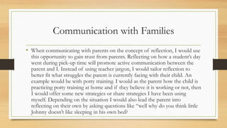 Teacher Reflection | PPTX