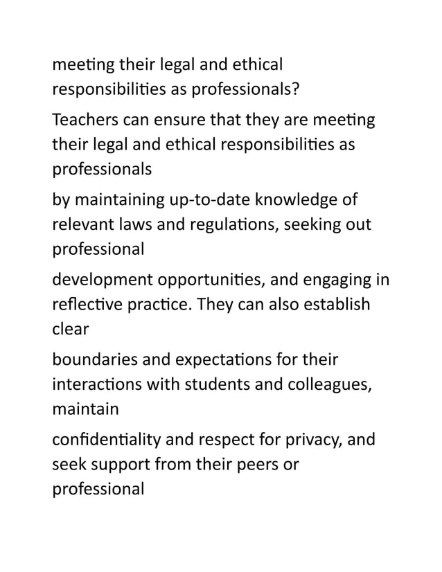 TEACHER REFLECTION FORM (NEW SET........).docx | Professional School ...
