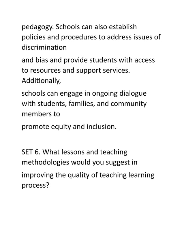 TEACHER REFLECTION FORM (NEW SET........).docx | Professional School ...