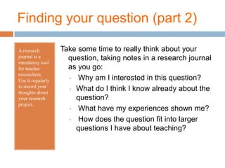 Teacher Research | PPTX