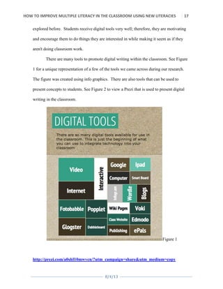 How to improve multiliteracies in the classroom using new literacies | PDF