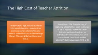 Teacher Retention A Social Scholarship Message.pptx