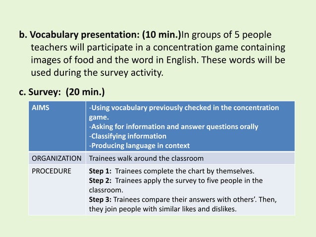 English teachers - training workshop | PPTX | Homework and Study ...