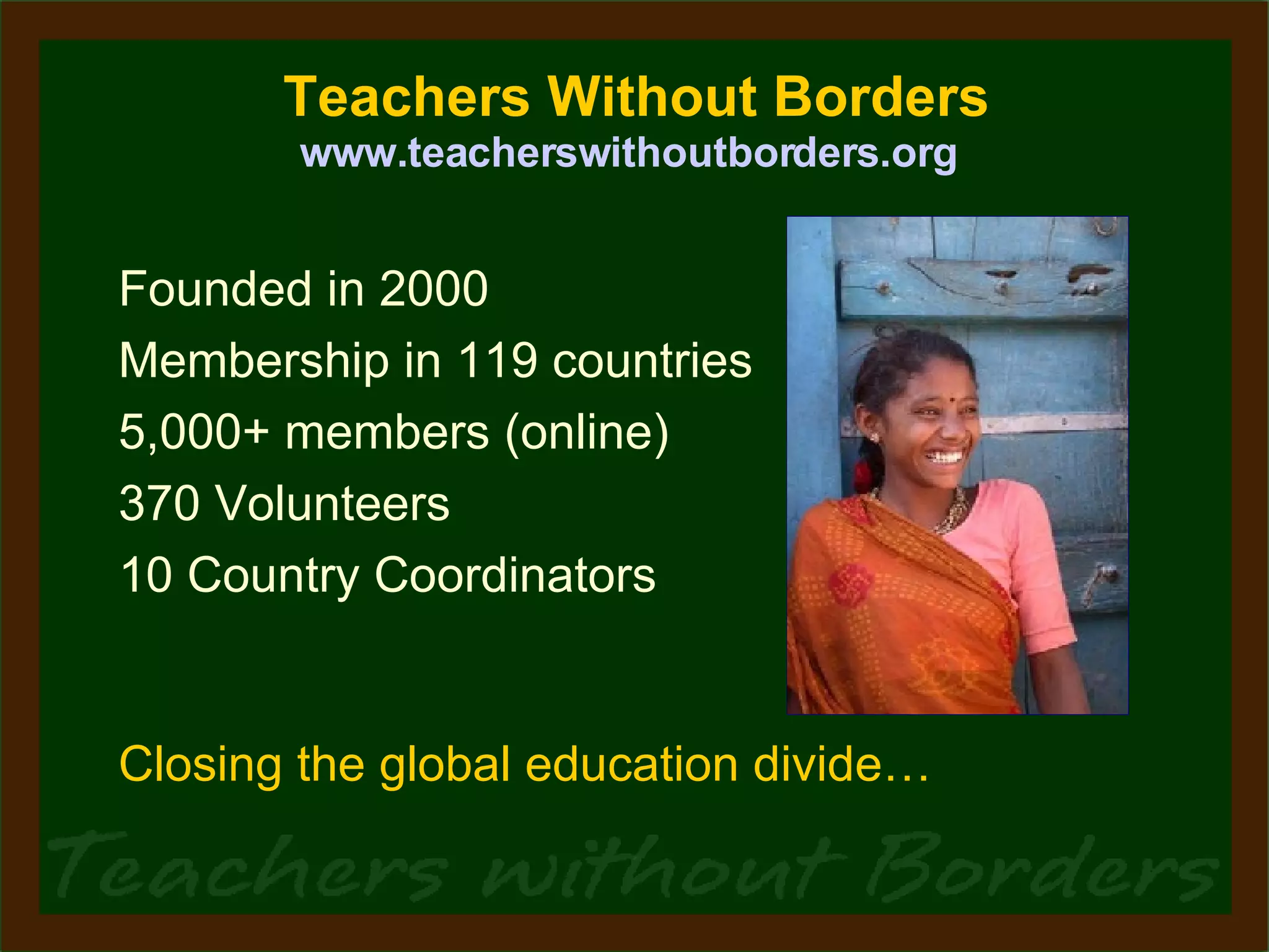 Teachers Without Borders | PPT