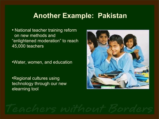 Teachers Without Borders | PPT