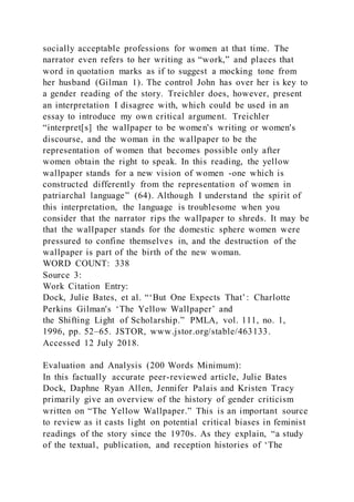 TEACHER SAMPLEAnalyzing Literature and Evaluating Sources[A Sa | PDF