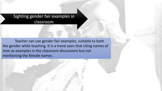 Teachers and gender equality | PPTX