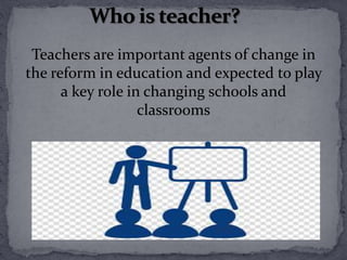 Teachers and knowledge | PPTX