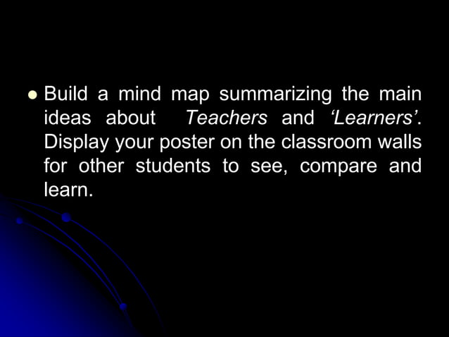 Teachers and learners | PPT