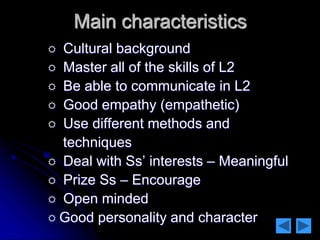 Teachers and learners | PPT