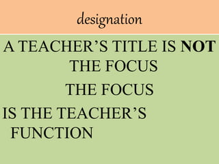 Teachers are leaders | PPTX