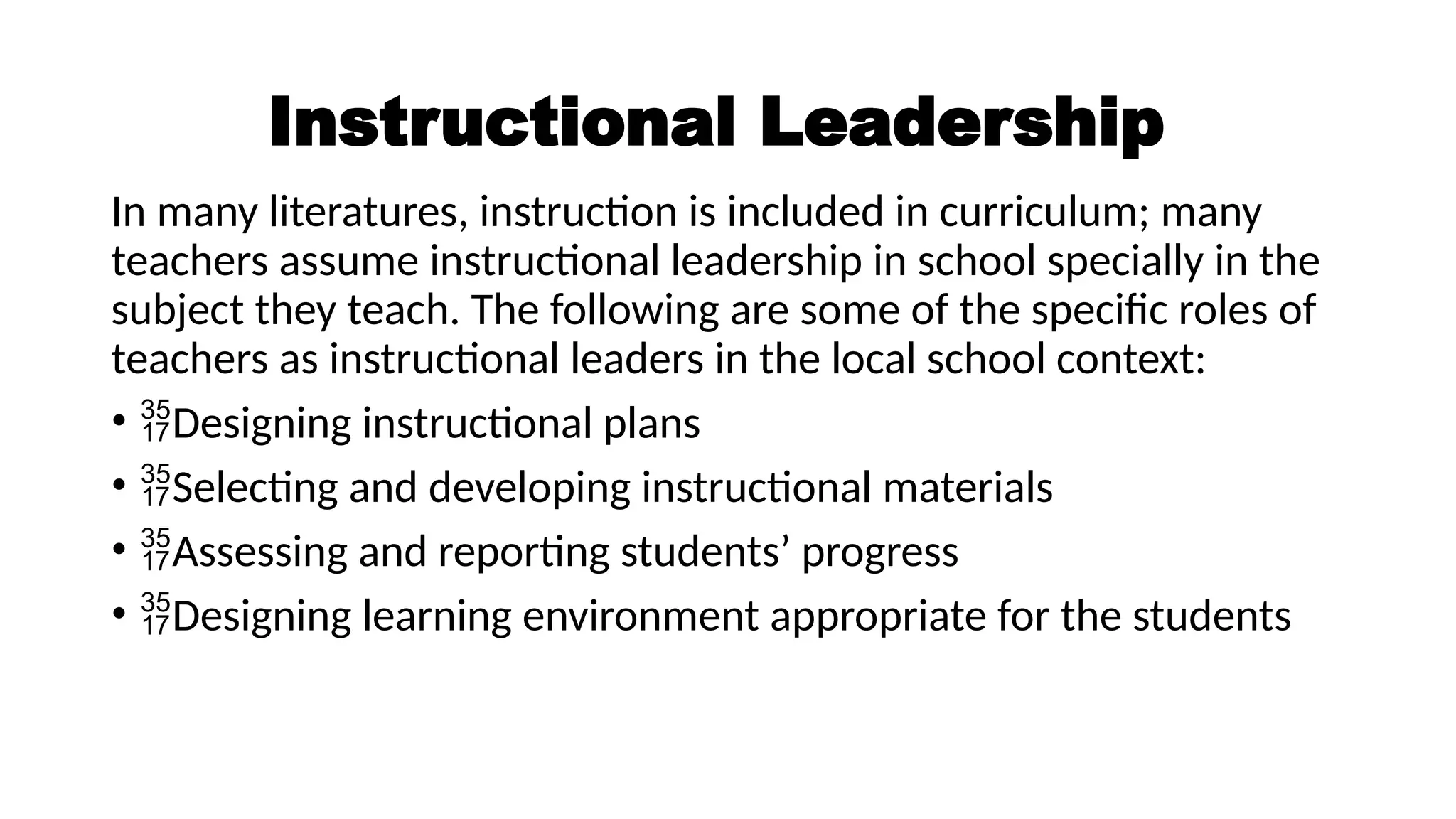 TEACHERS AS CURRICULUM LEADERS GUIDE FOR LEARNERS | PPTX