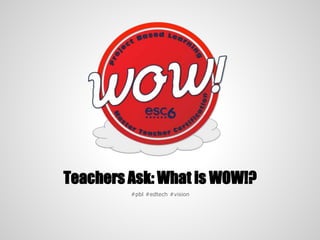Teachers Ask: What is the WOW! Academy? | PPT