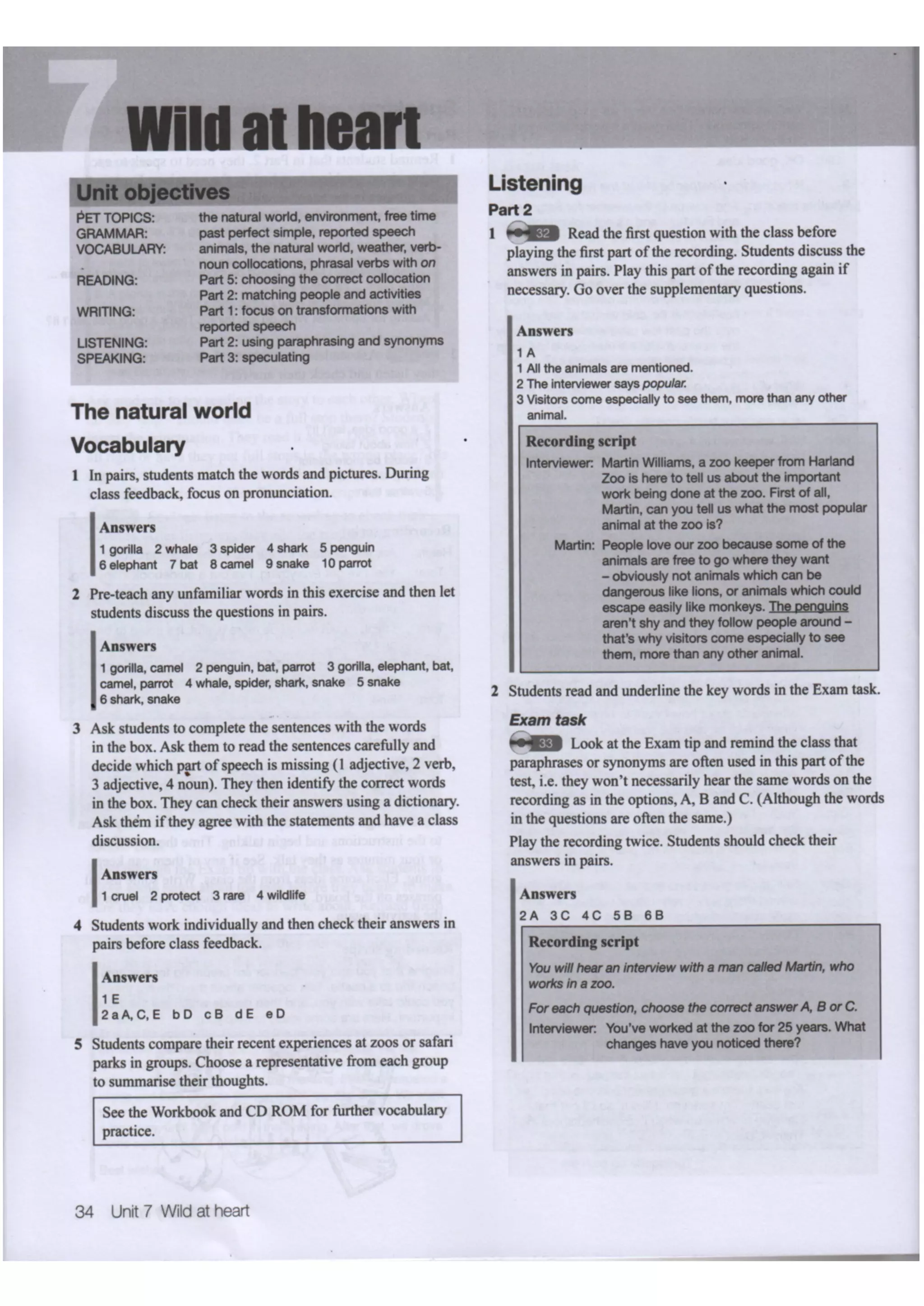 Compact PET For Schools Teacher's book | PDF